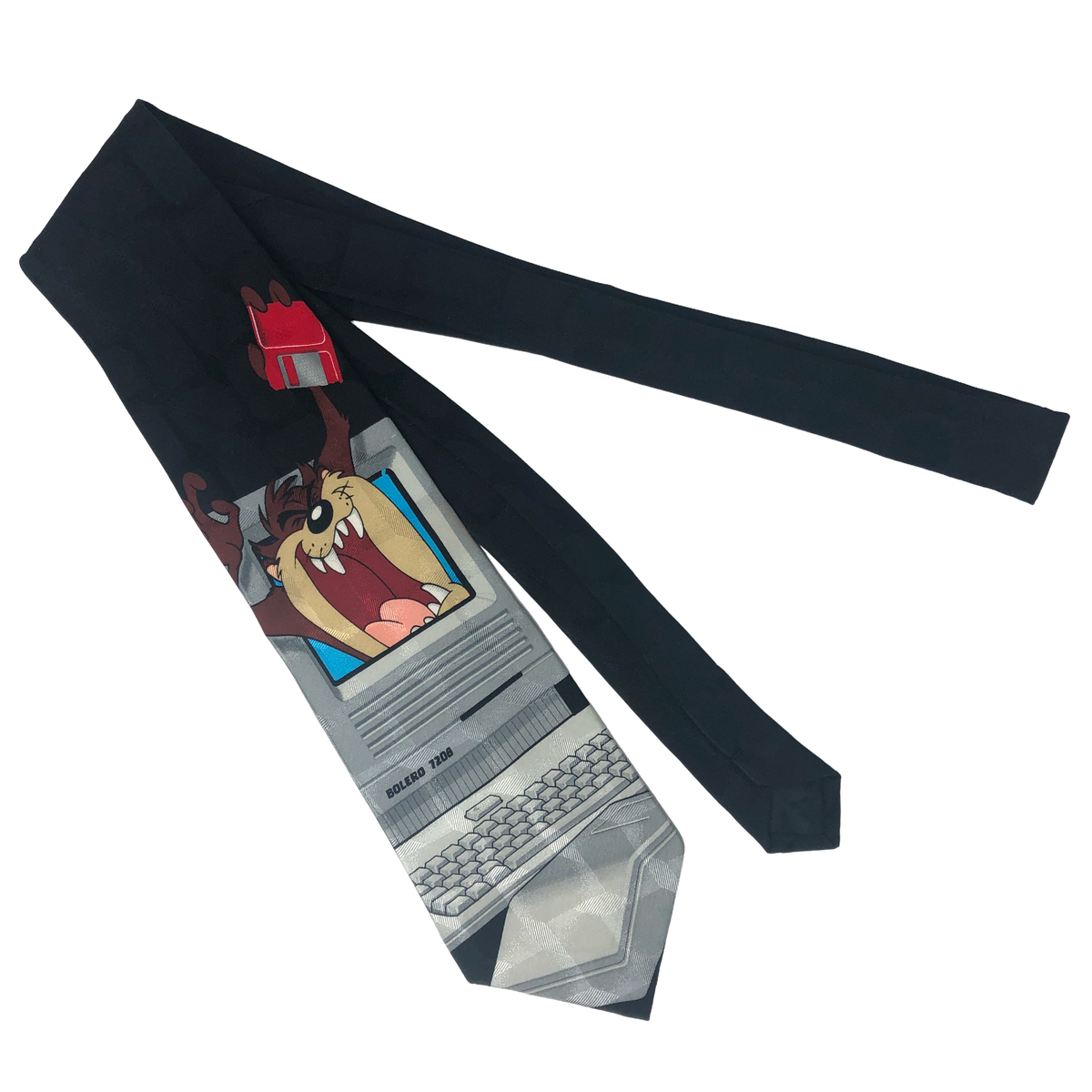Tasmanian Devil Computer Tie – Reclaimed Cache